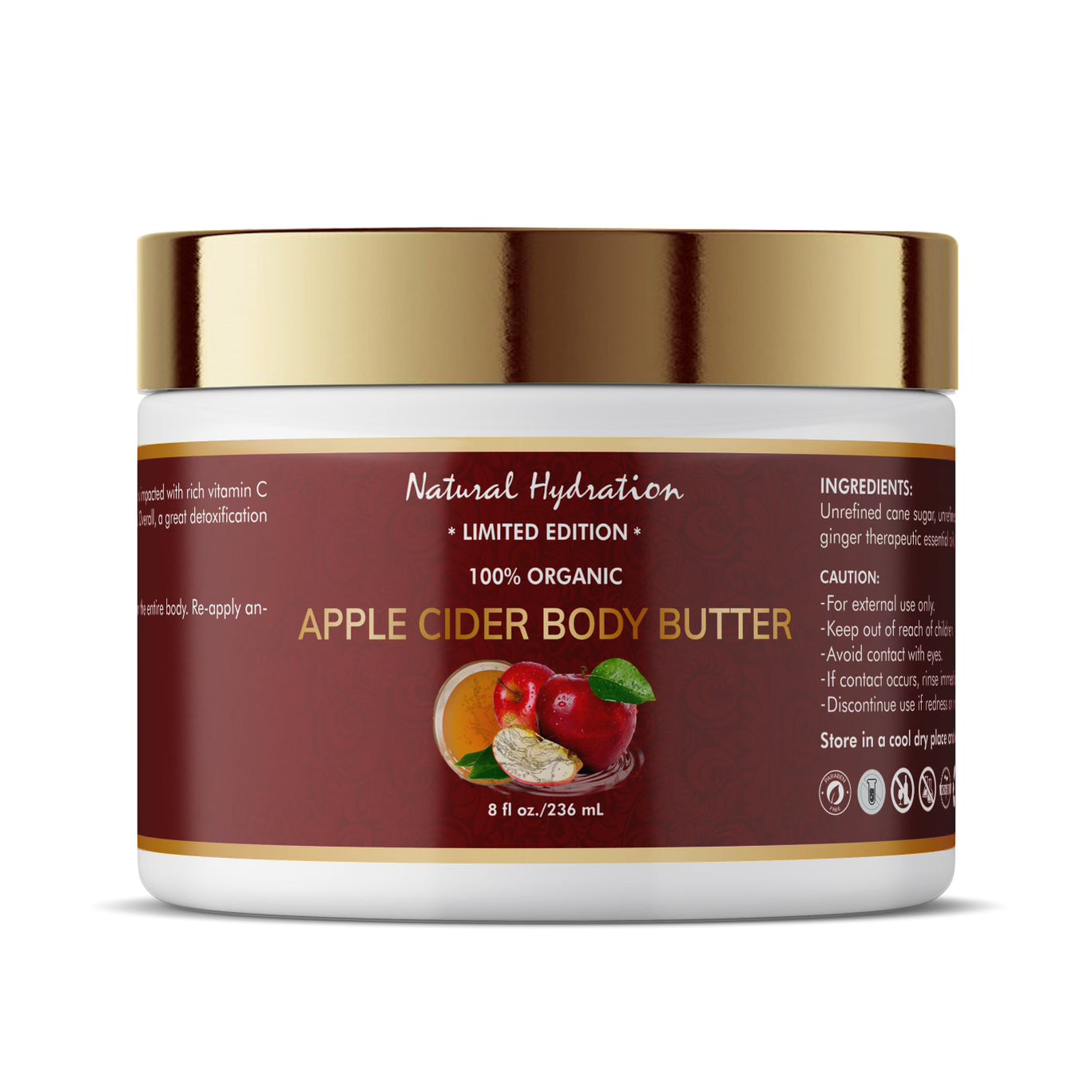 *LIMITED EDITION* Apple Cider Body Butter | Natural Hydration Skincare