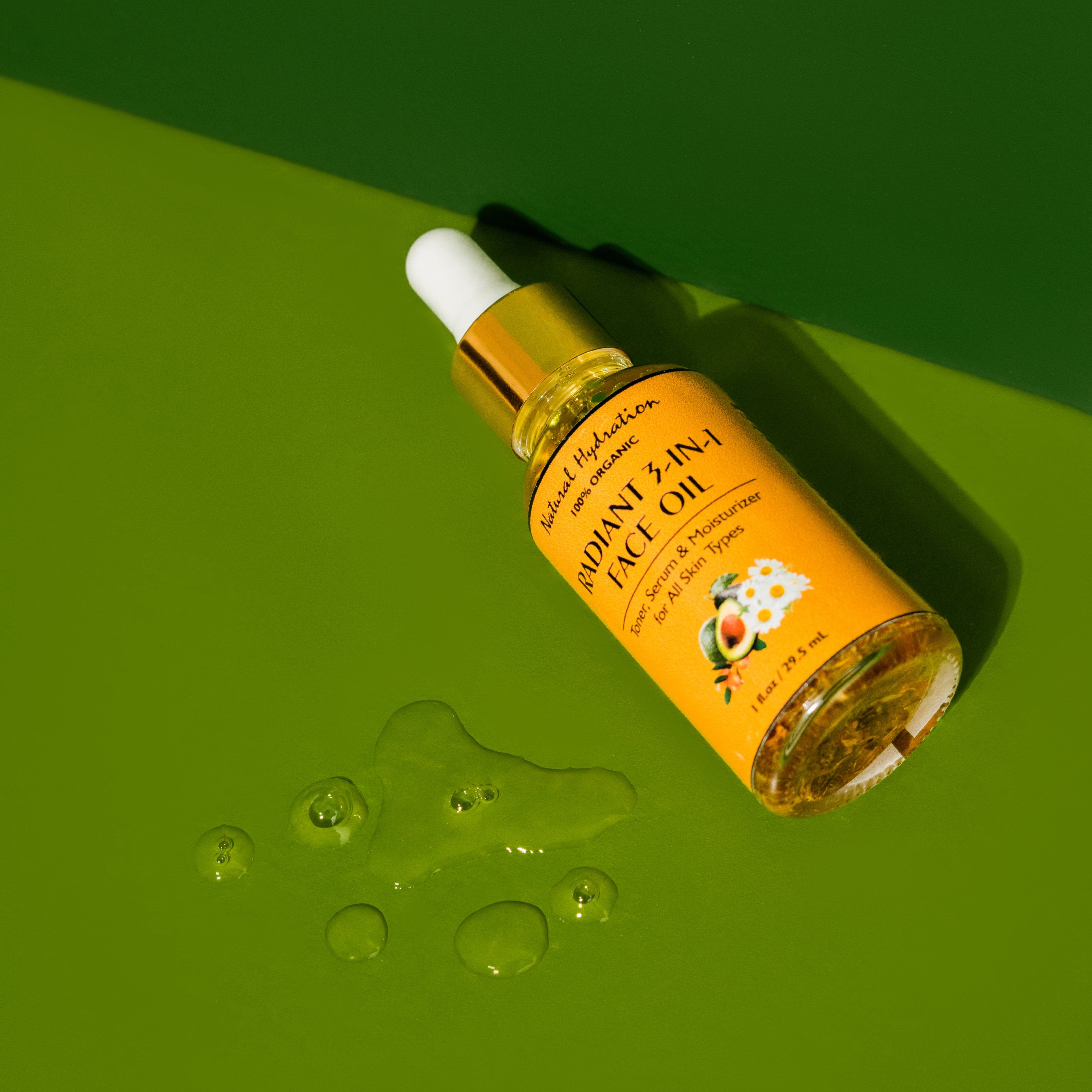 Radiant 3-in-1 Face Oil | Natural Hydration Skincare